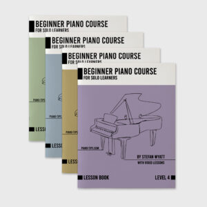 Level 1-2-3-4 Lesson Book Bundle – PIANO TIPS
